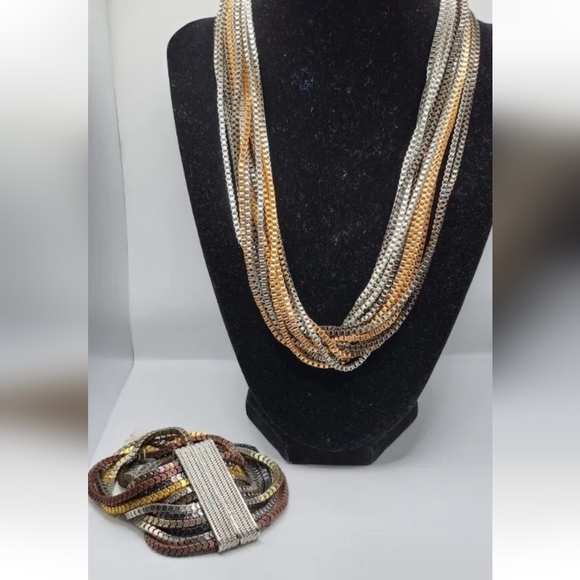 Erica Lyons | Jewelry | El Erica Lyons Multi Strand Necklace And ...